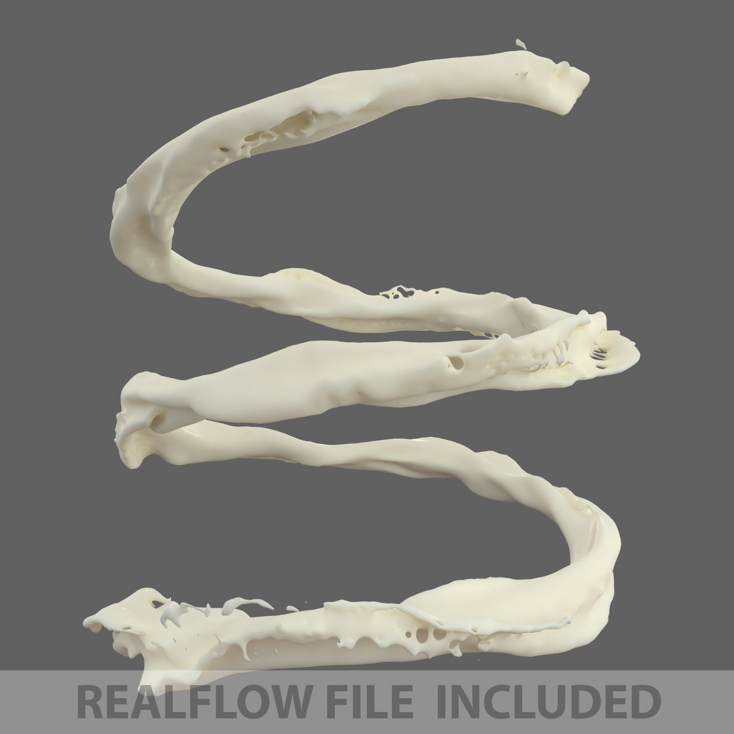 3D liquid flow pack realflow - TurboSquid 1355496