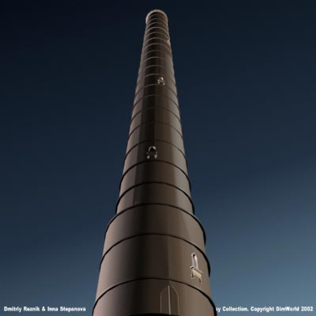 3dsmax fantasy medieval range tower