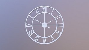 Free 3D Clock-Face Models | TurboSquid