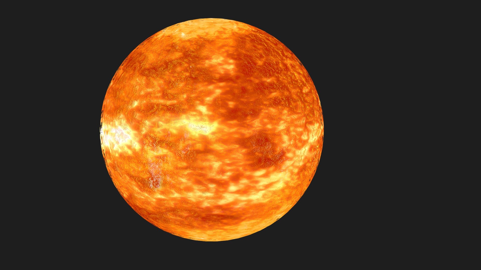 Sun Structure Animation 3D Model - TurboSquid 1415015