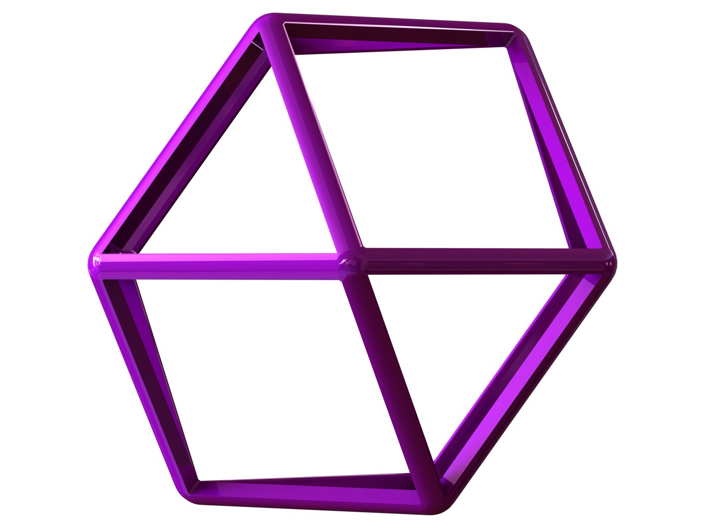 Wireframe Shape Cuboctahedron 3D - TurboSquid 2176089