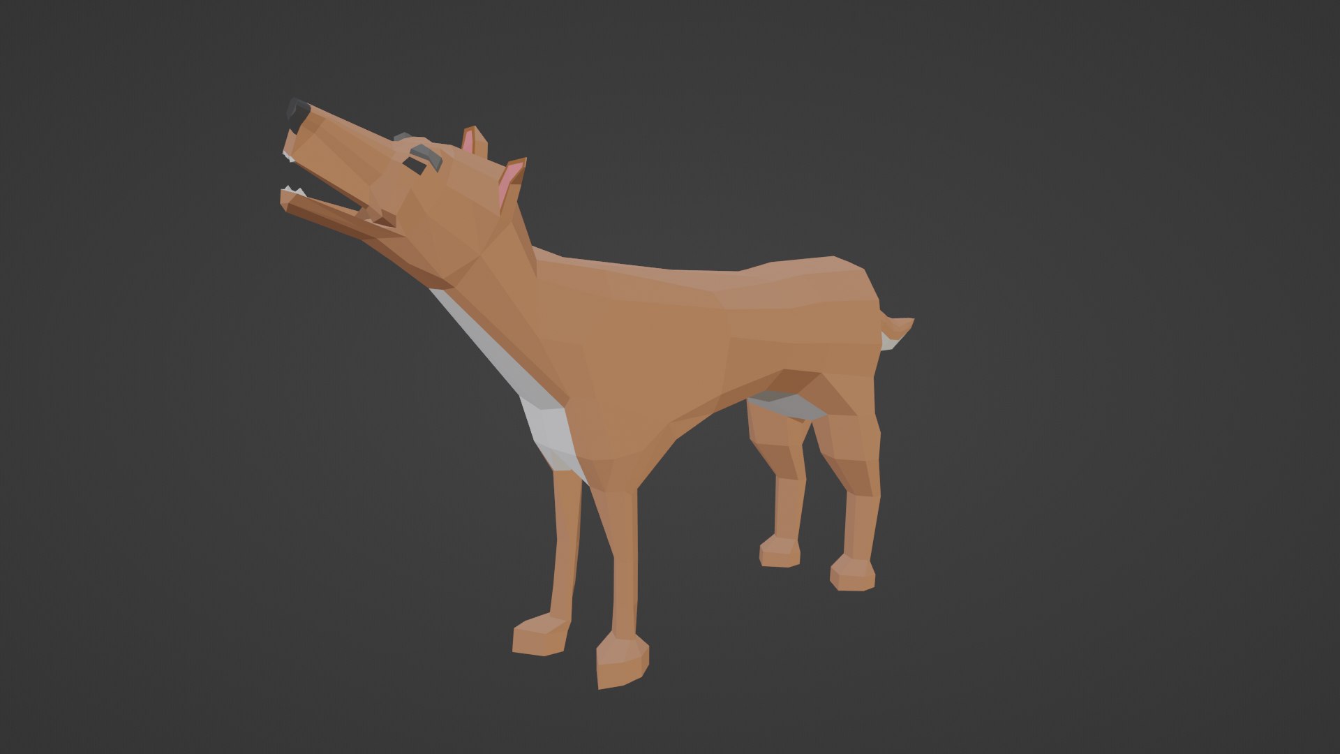 Free 3D LOW POLY Dog Model - TurboSquid 2177066