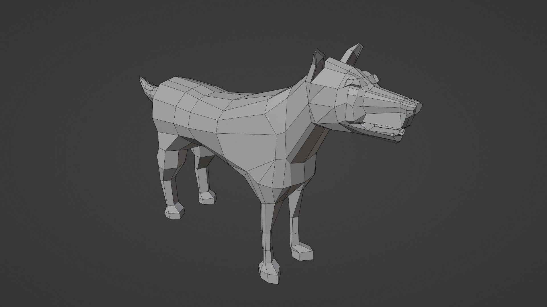 Free 3D LOW POLY Dog Model - TurboSquid 2177066