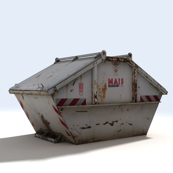 waste container 3d model