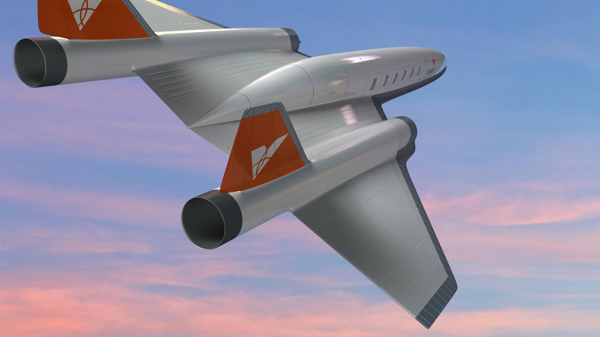 Venus Stargazer M4 Hypersonic Aircraft 3D Model - TurboSquid 2339601