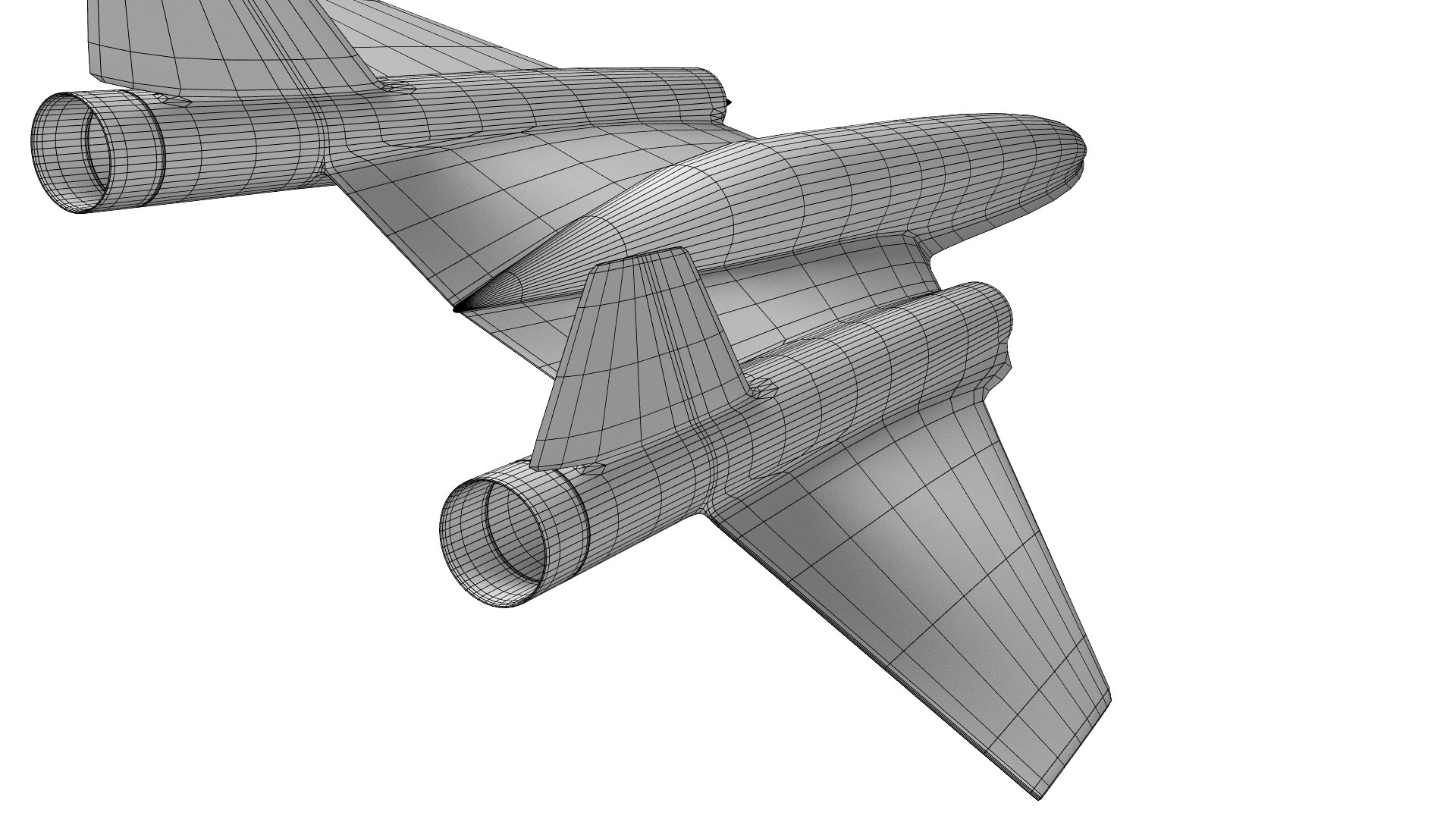 Venus Stargazer M4 Hypersonic Aircraft 3D Model - TurboSquid 2339601
