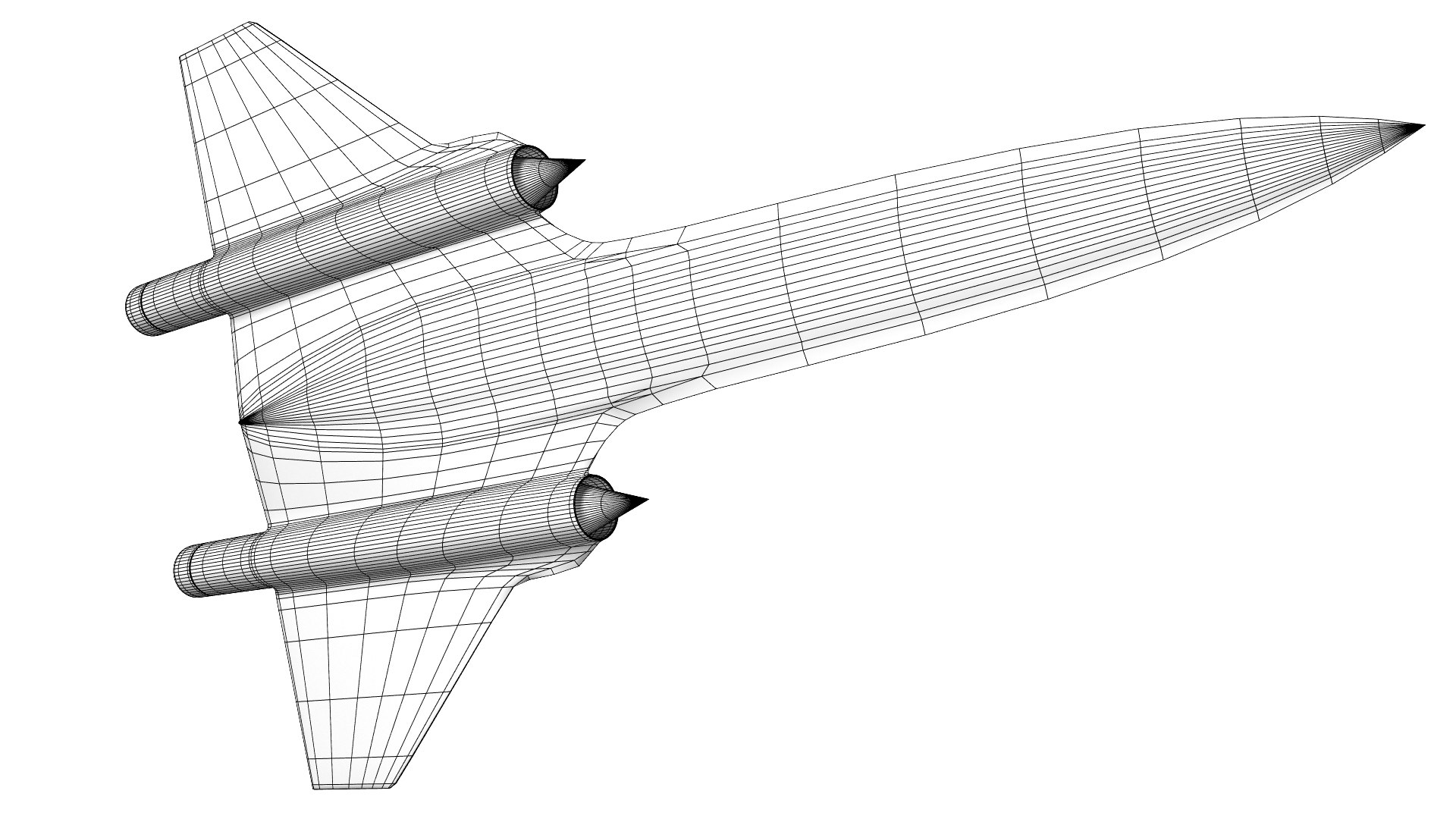 Venus Stargazer M4 Hypersonic Aircraft 3D Model - TurboSquid 2339601