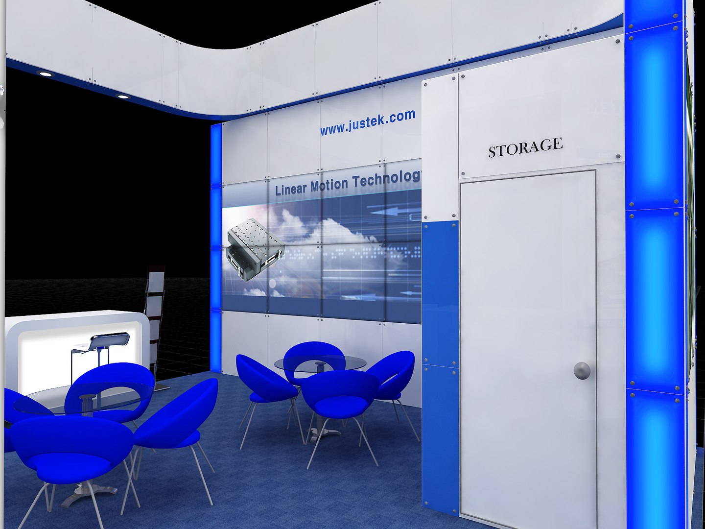 3D 4booth Block System - TurboSquid 2243942