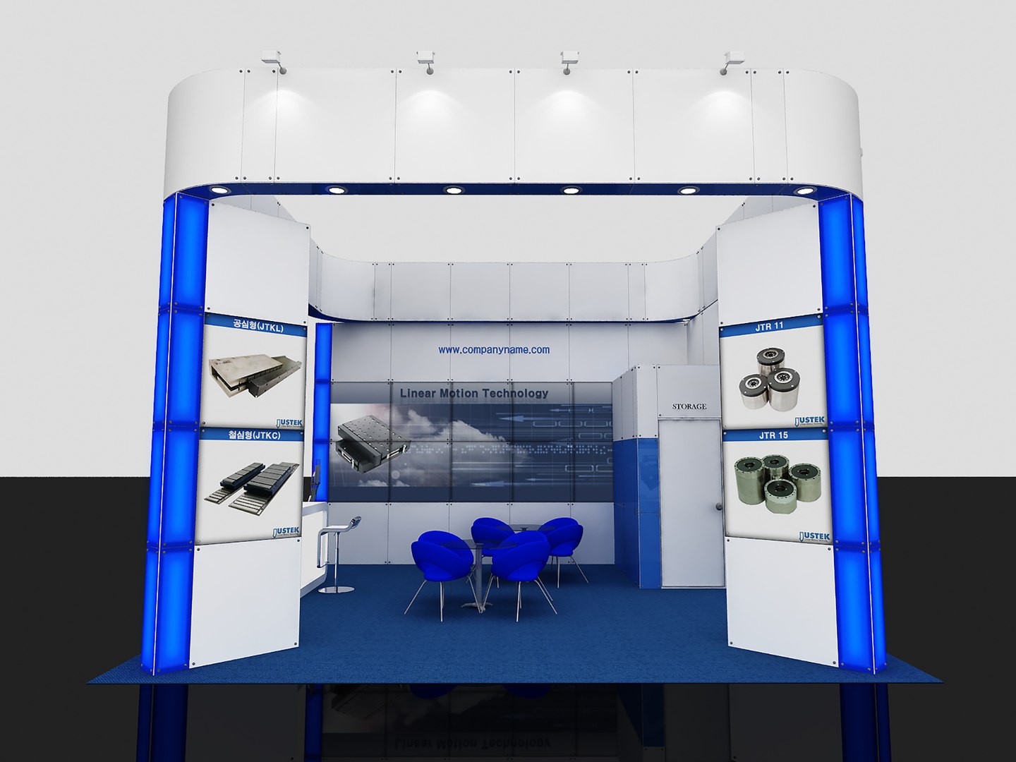 3D 4booth Block System - TurboSquid 2243942