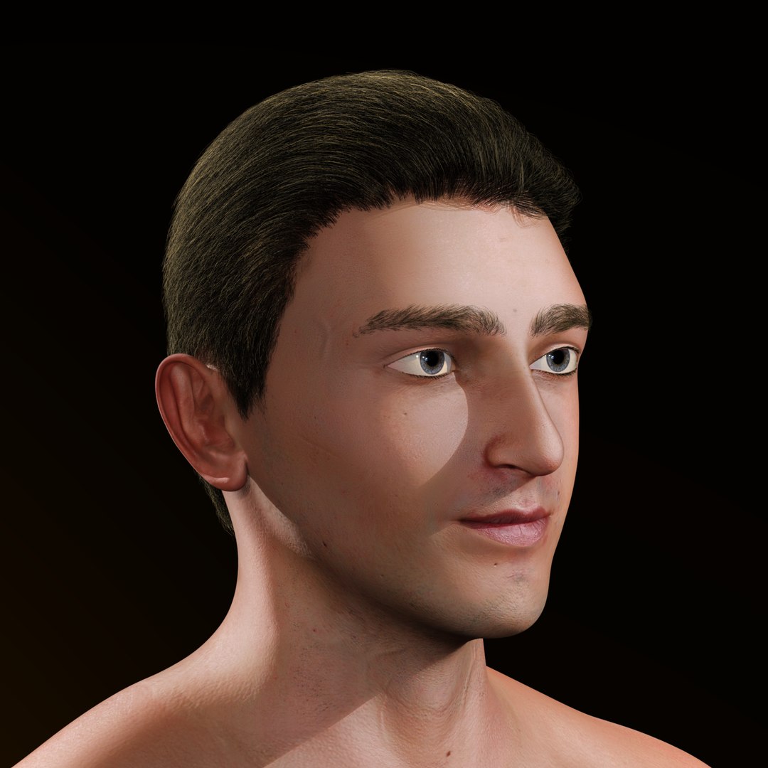 3D Realistic Male Body Human - TurboSquid 1174362