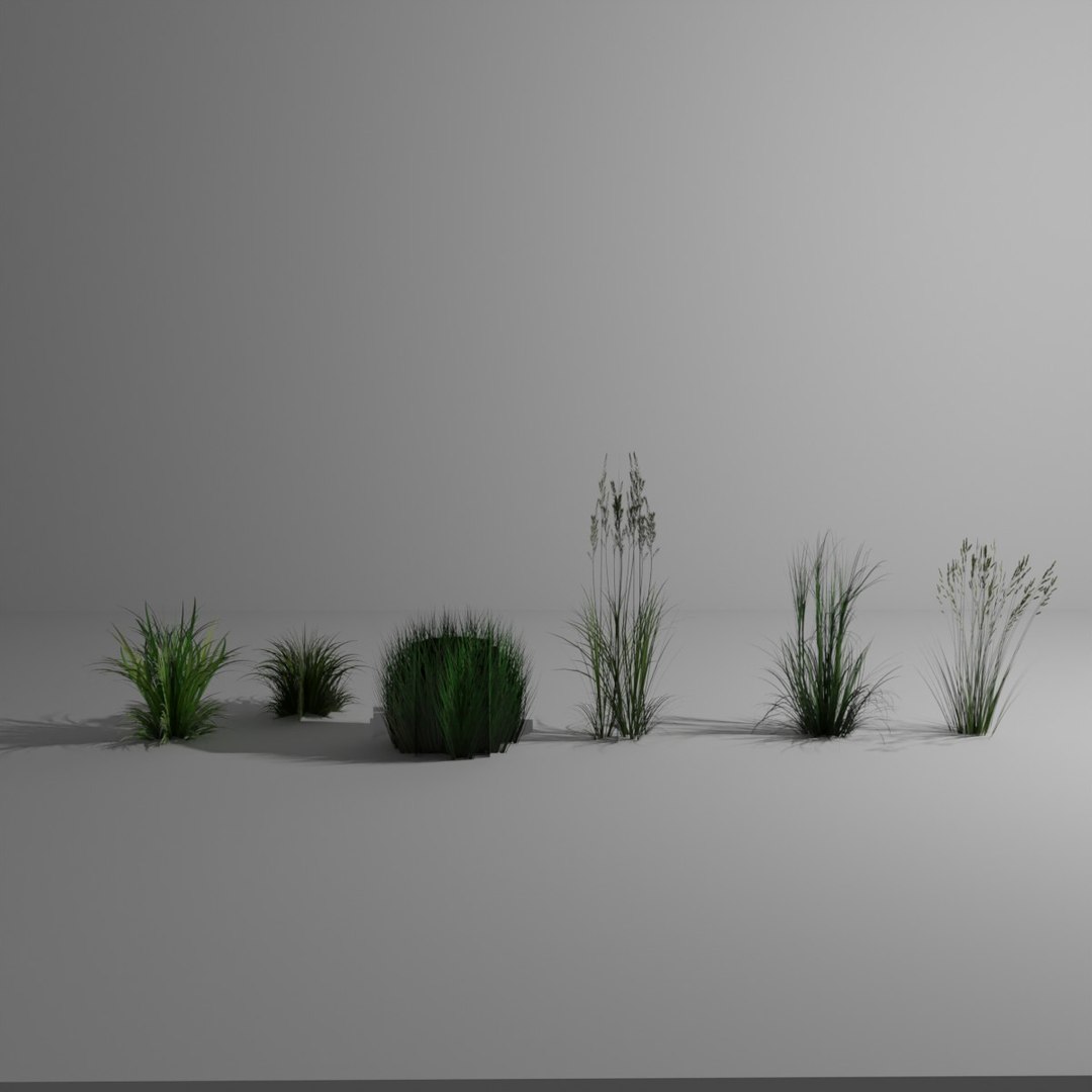 Realistic Grass Model - TurboSquid 1941423
