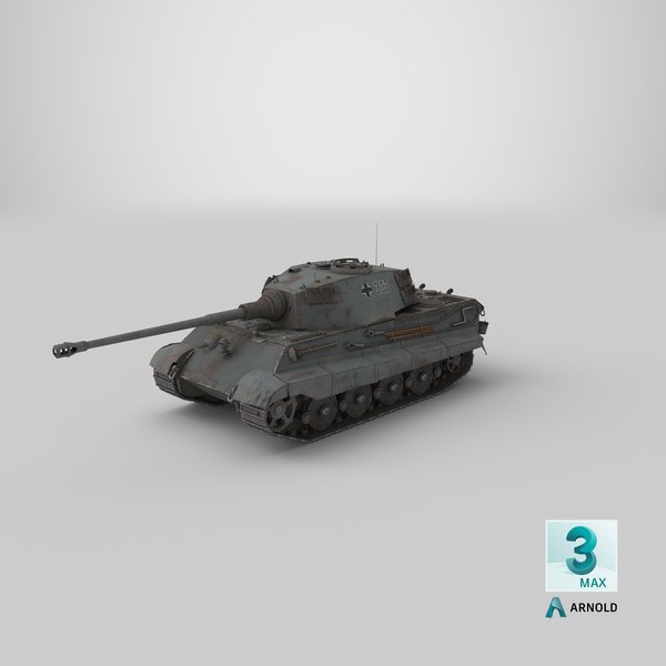 Tiger ii gameready 3D model - TurboSquid 1564454