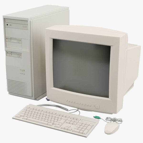 3D vintage pc keyboard - TurboSquid 1540636