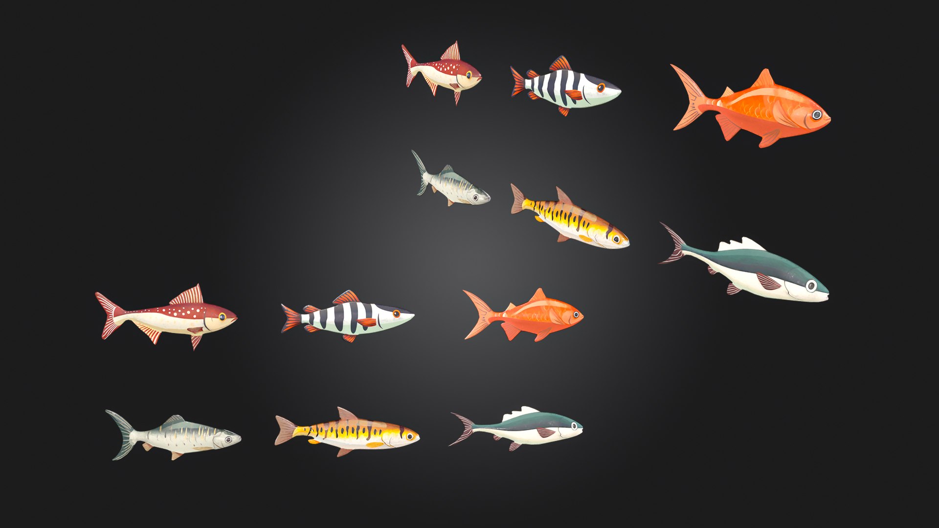 3D Fish Model - TurboSquid 2280518