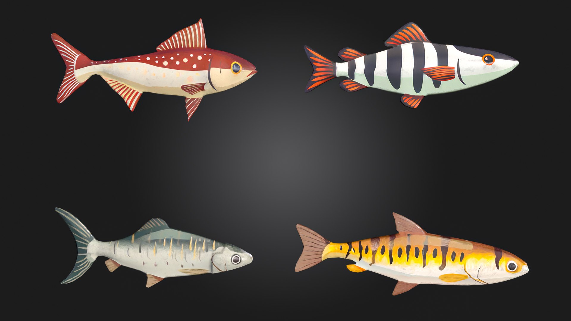 3D Fish Model - TurboSquid 2280518