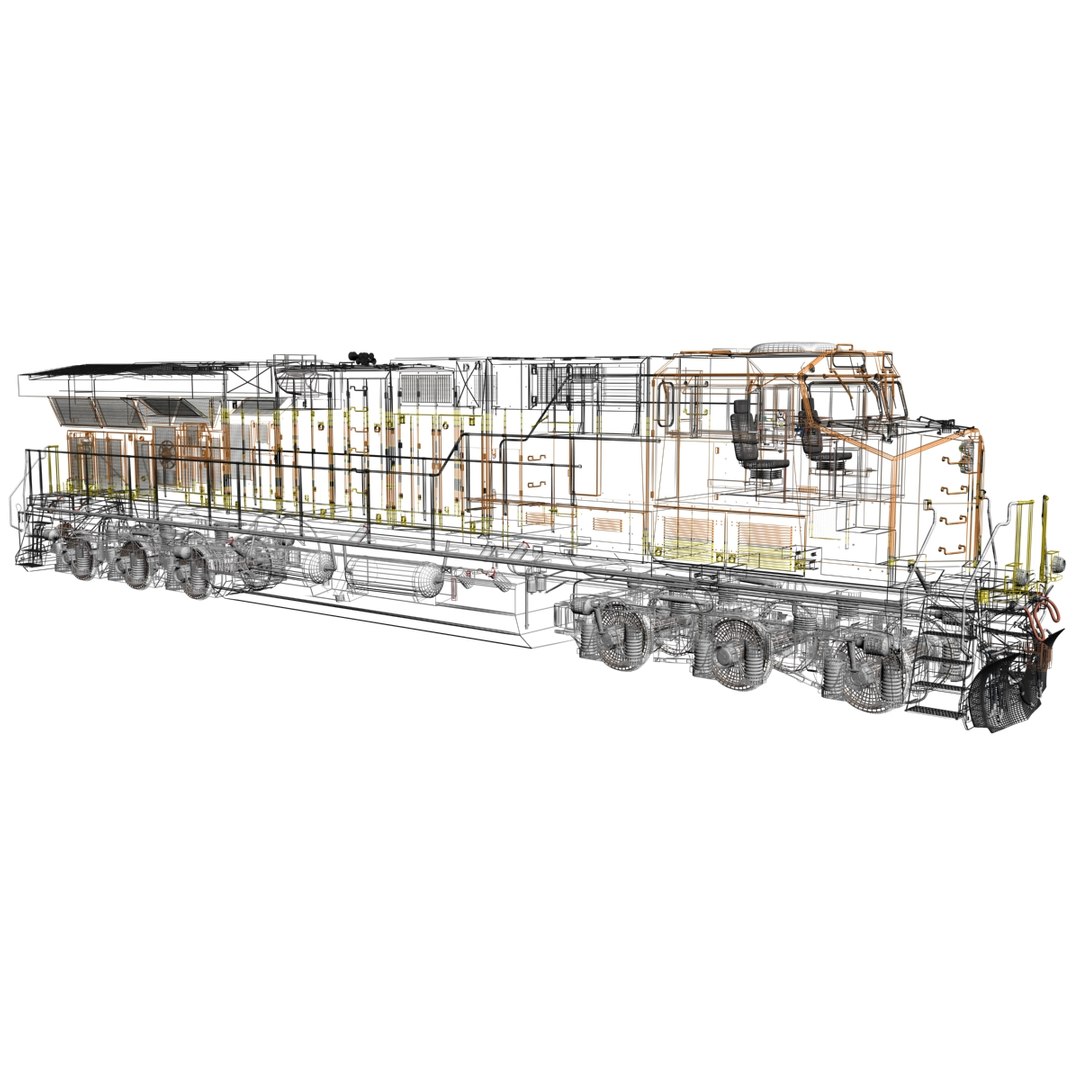 Ge Es44ac Locomotive Engines Max