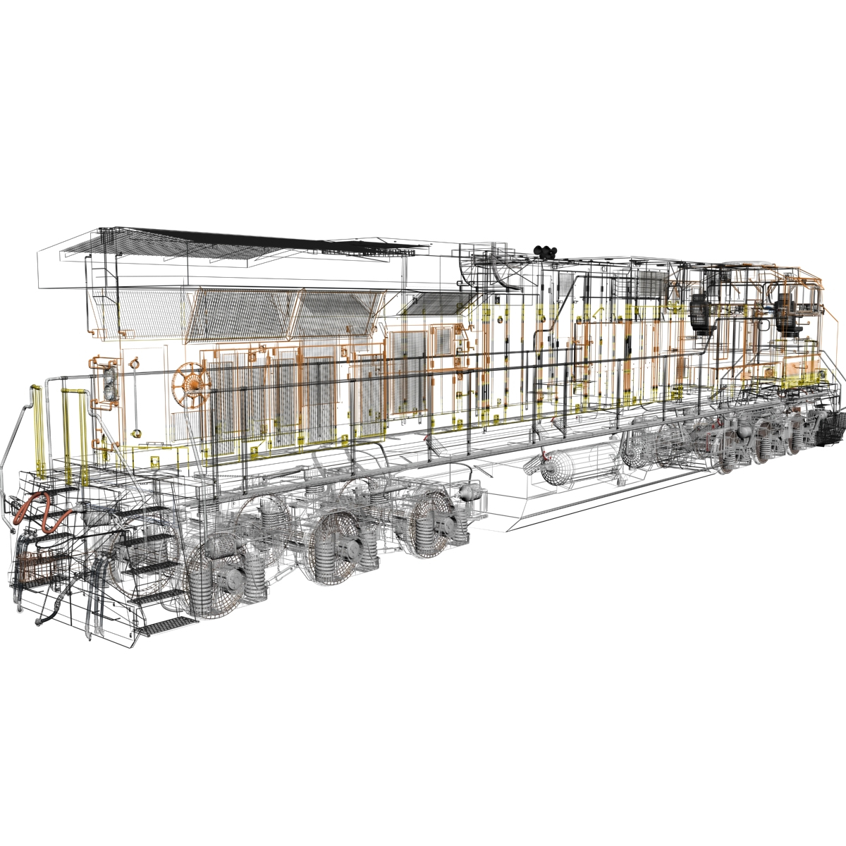 ge es44ac locomotive engines max