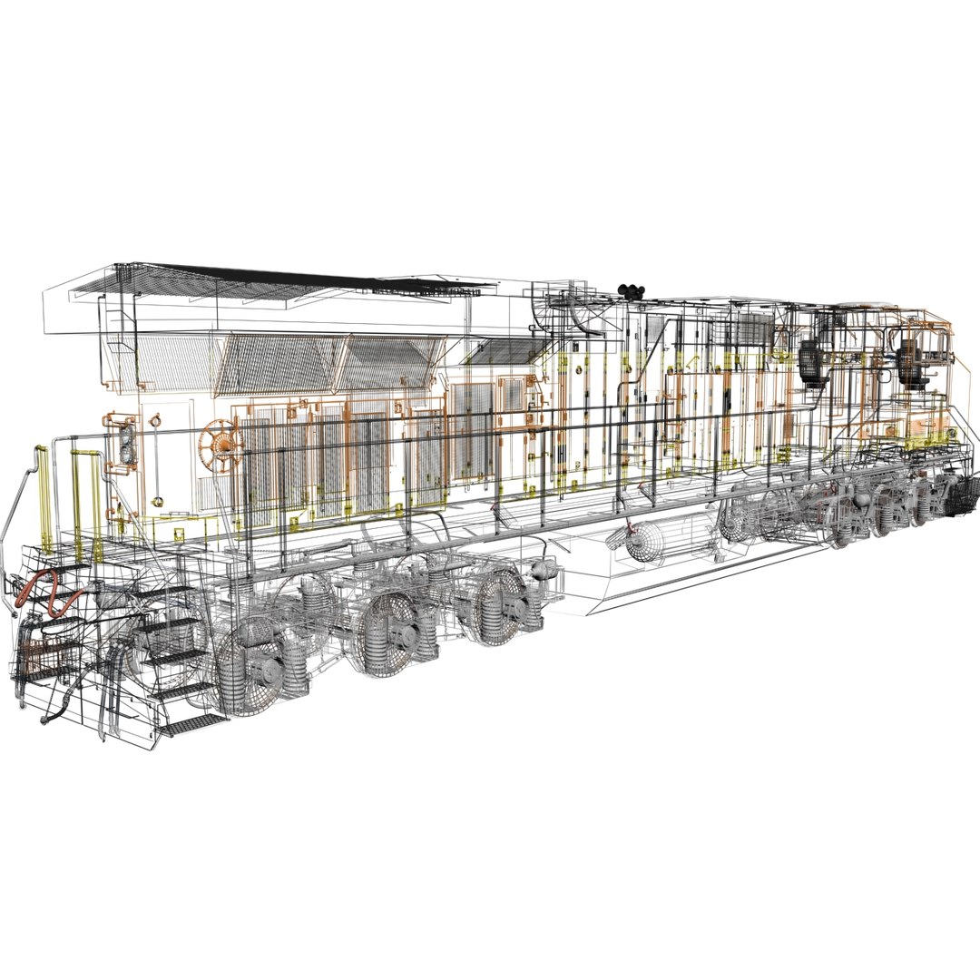 Ge Es44ac Locomotive Engines Max