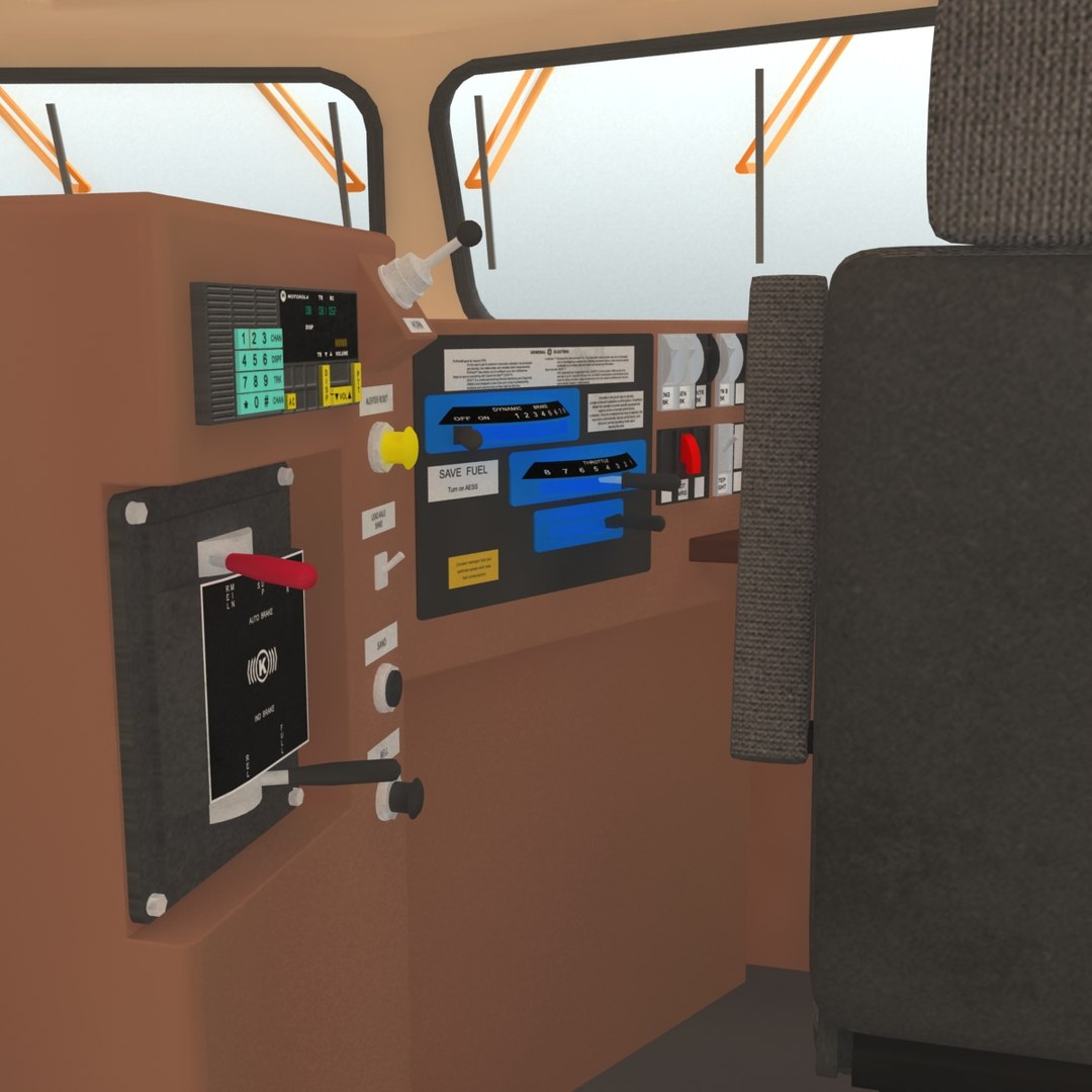 Ge Es44ac Locomotive Engines Max