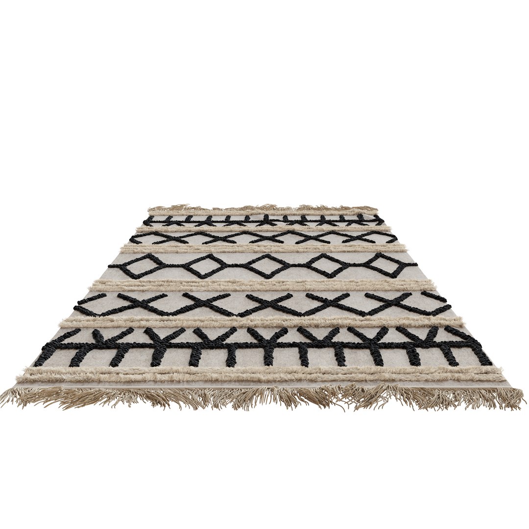 Rug Lorena Canals Bereber Canvas 3D Model - TurboSquid 2211685