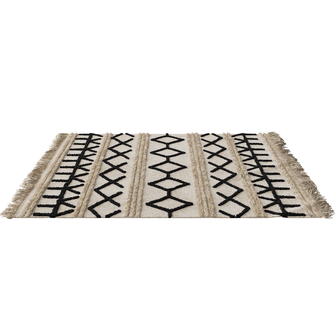 Rug Lorena Canals Bereber Canvas 3D Model - TurboSquid 2211685