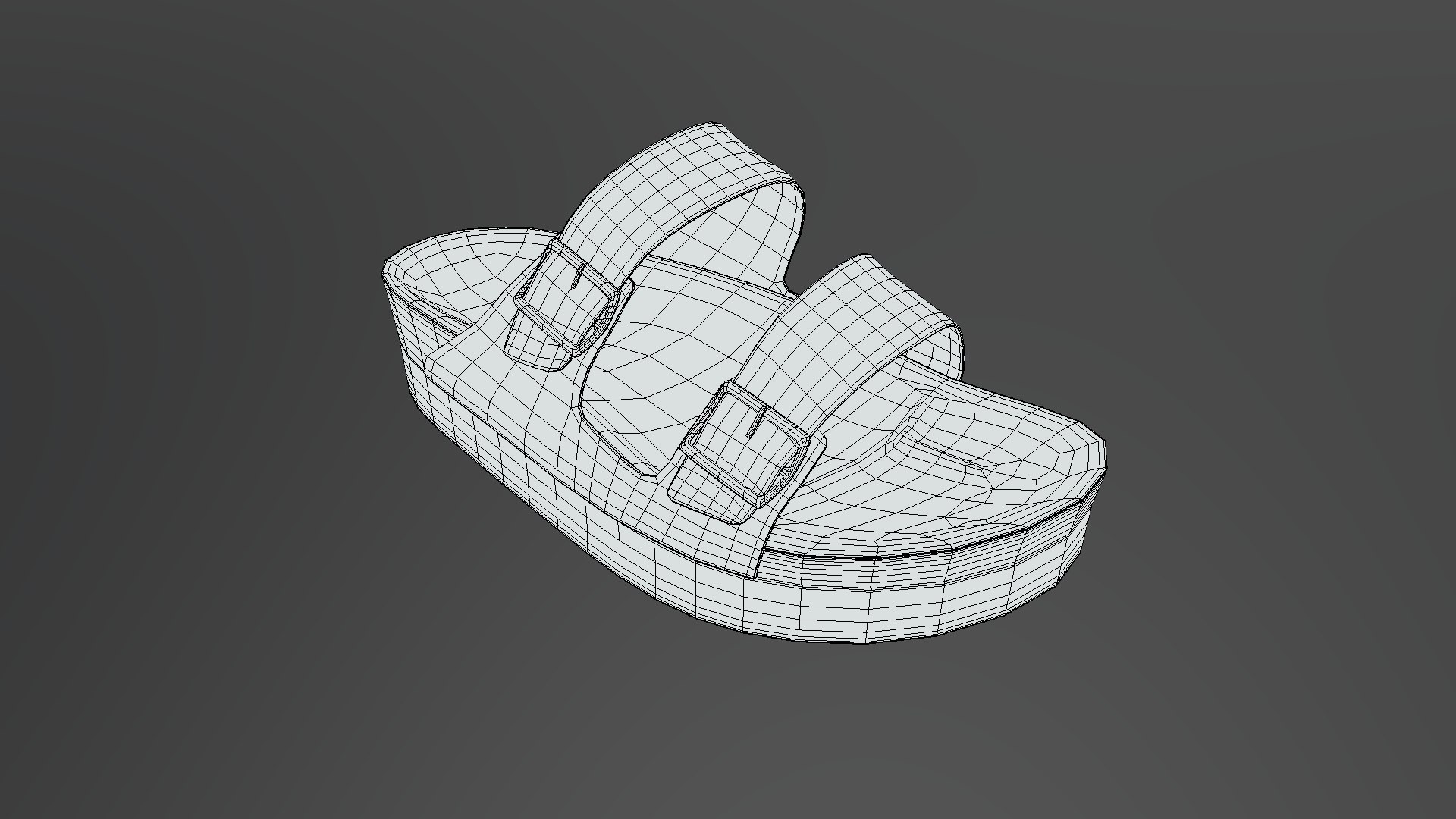 Leather Sandal 3D Model - TurboSquid 1449953