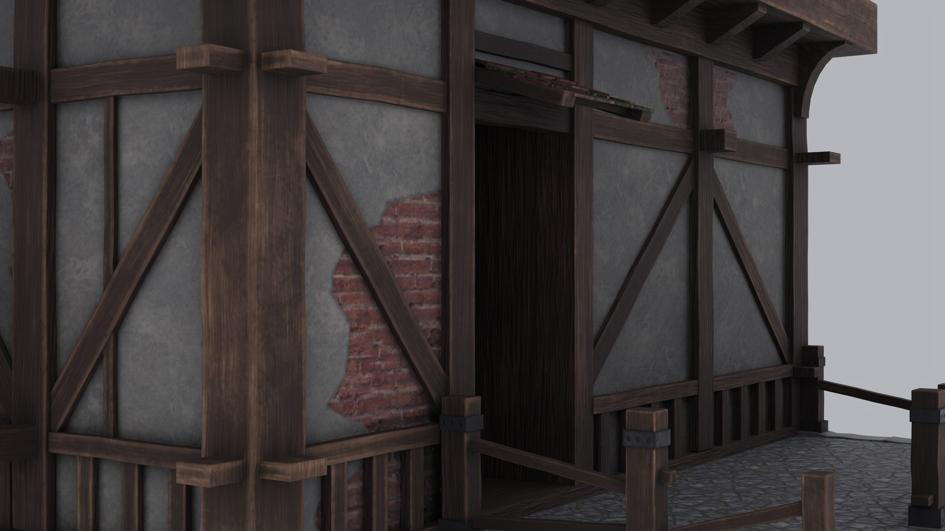 Medieval House model - TurboSquid 1955780