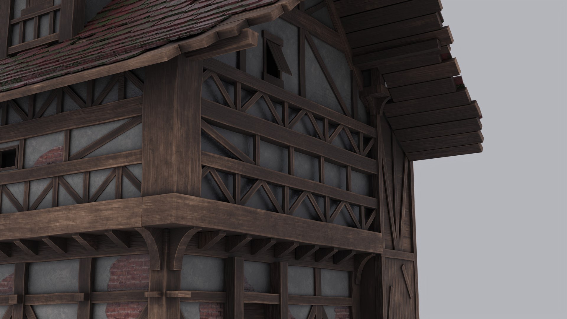 Medieval House model - TurboSquid 1955780