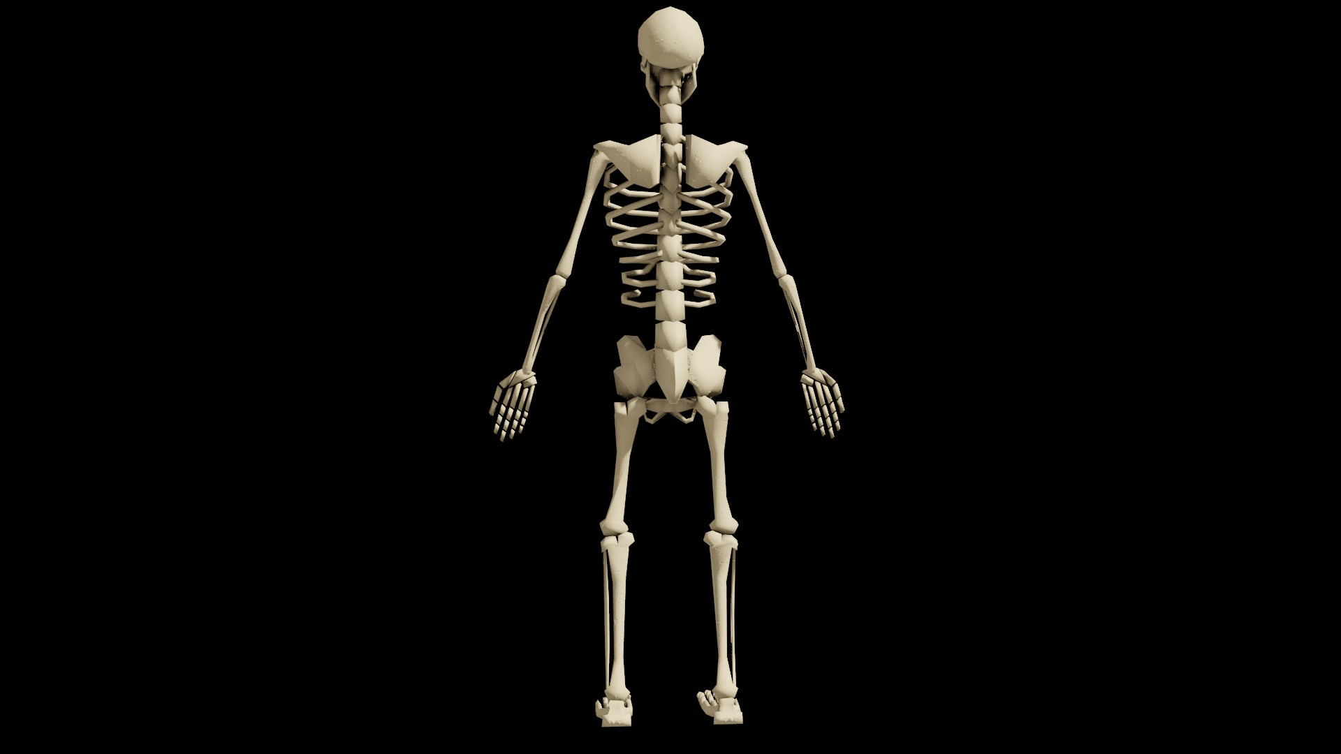 3D Rigged Human Skeleton - TurboSquid 1825511