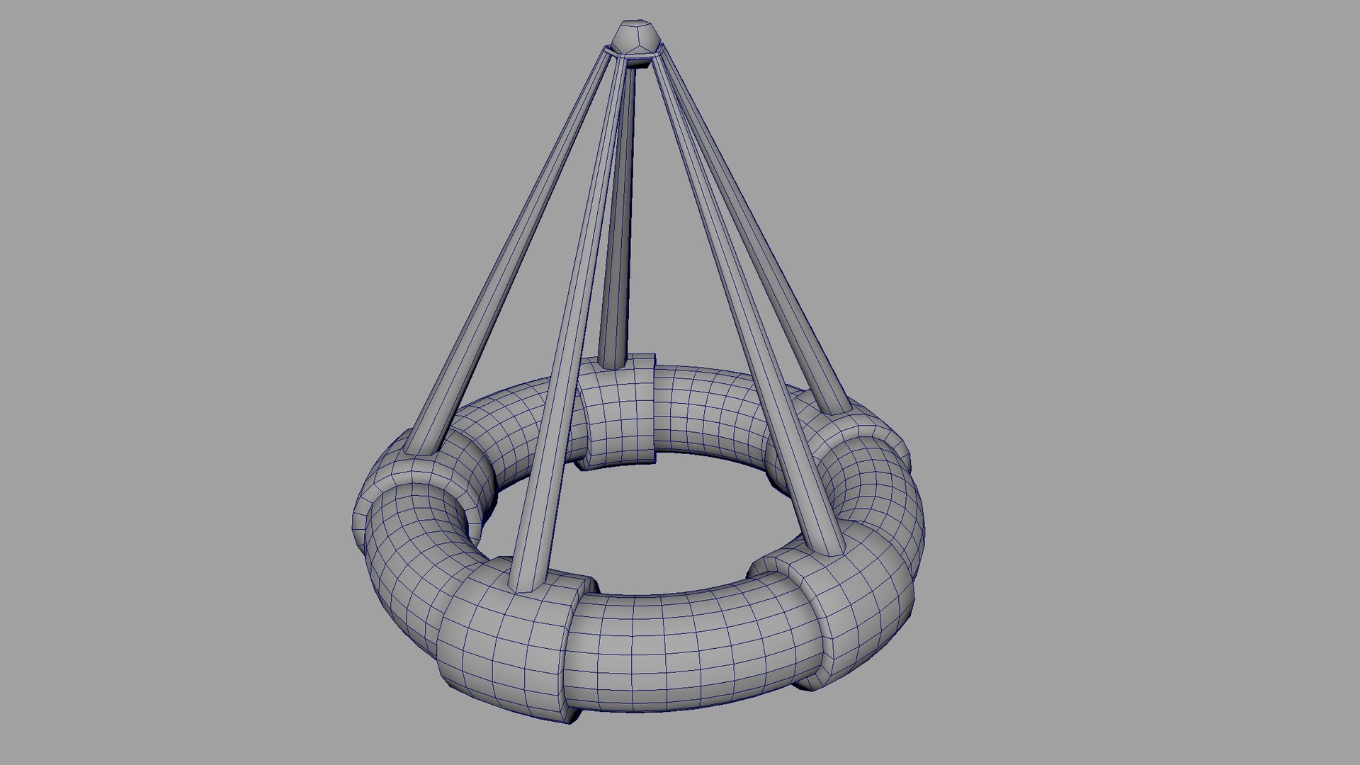 3D Model Sci-Fi Turret Gun - Water Float - TurboSquid 1869019