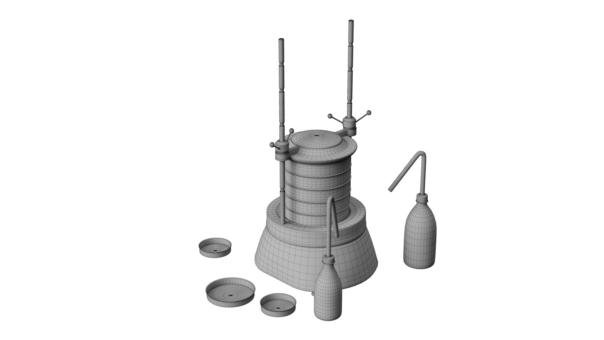 3D laboratory mixer shaker model - TurboSquid 1559371