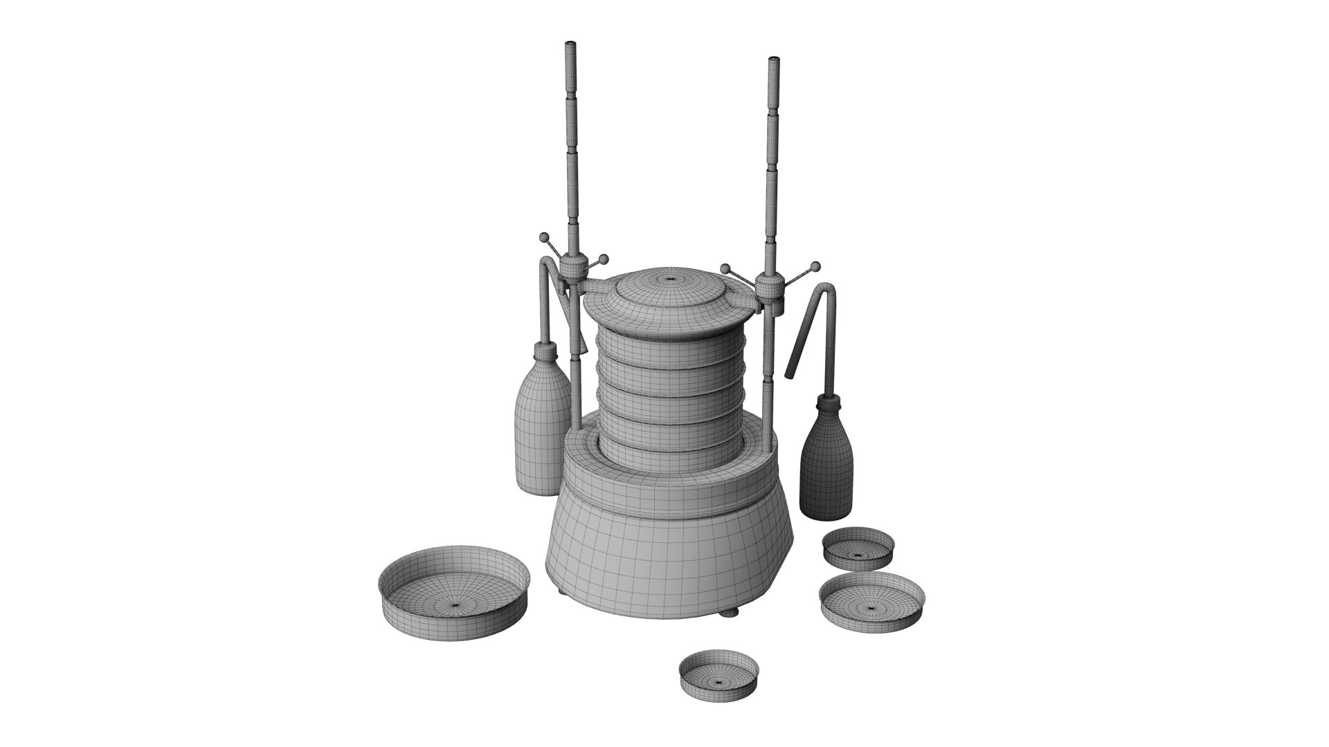 3D laboratory mixer shaker model - TurboSquid 1559371
