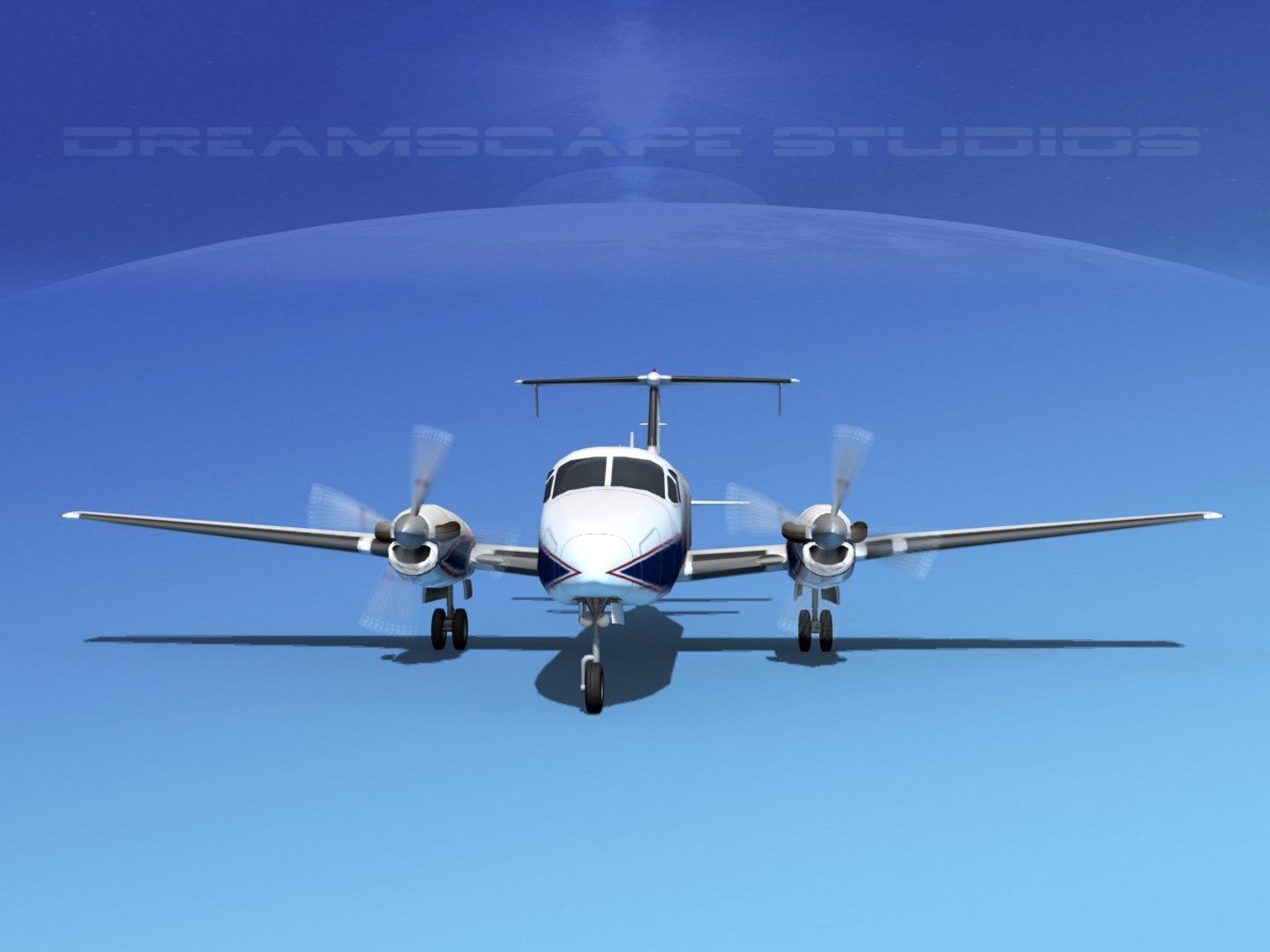 Beechcraft 1900c 3d Model
