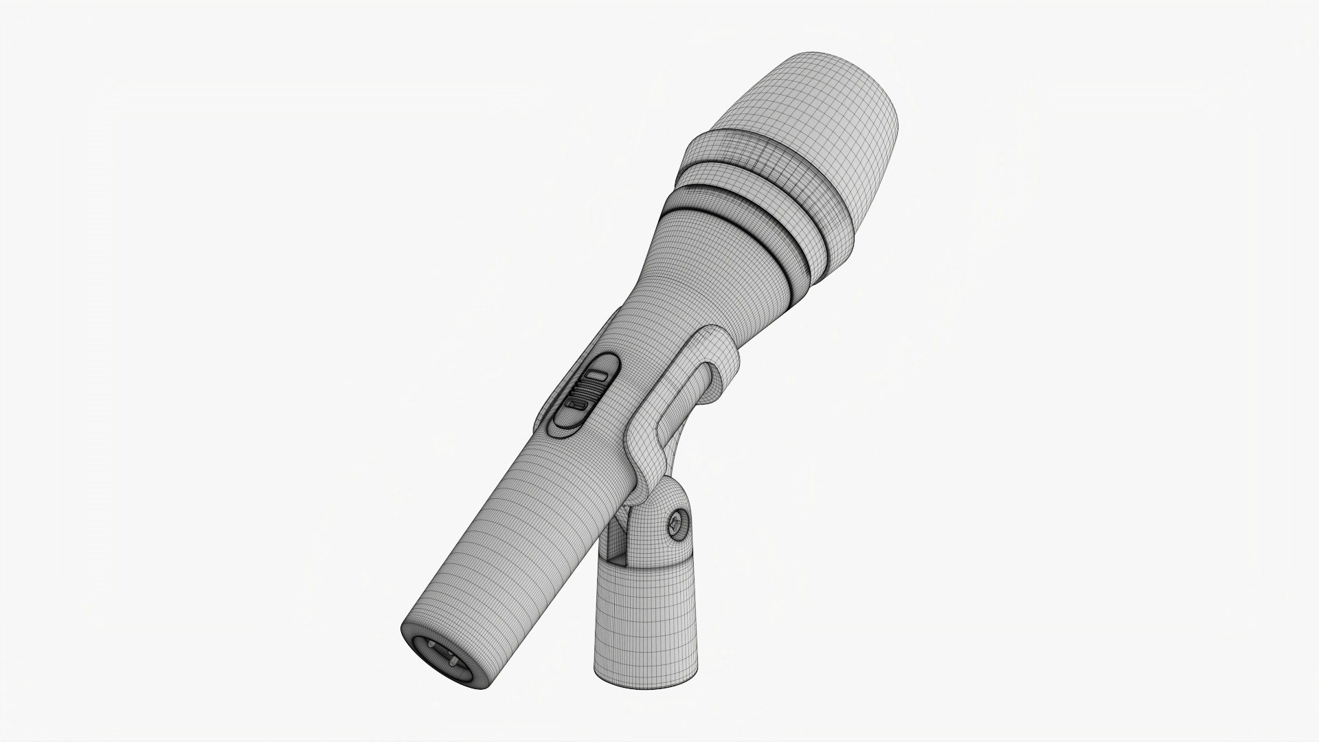 3D Model Vocal Microphone 02 - TurboSquid 1760681