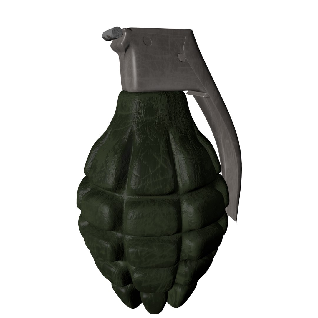 Hand Grenade 3d Model