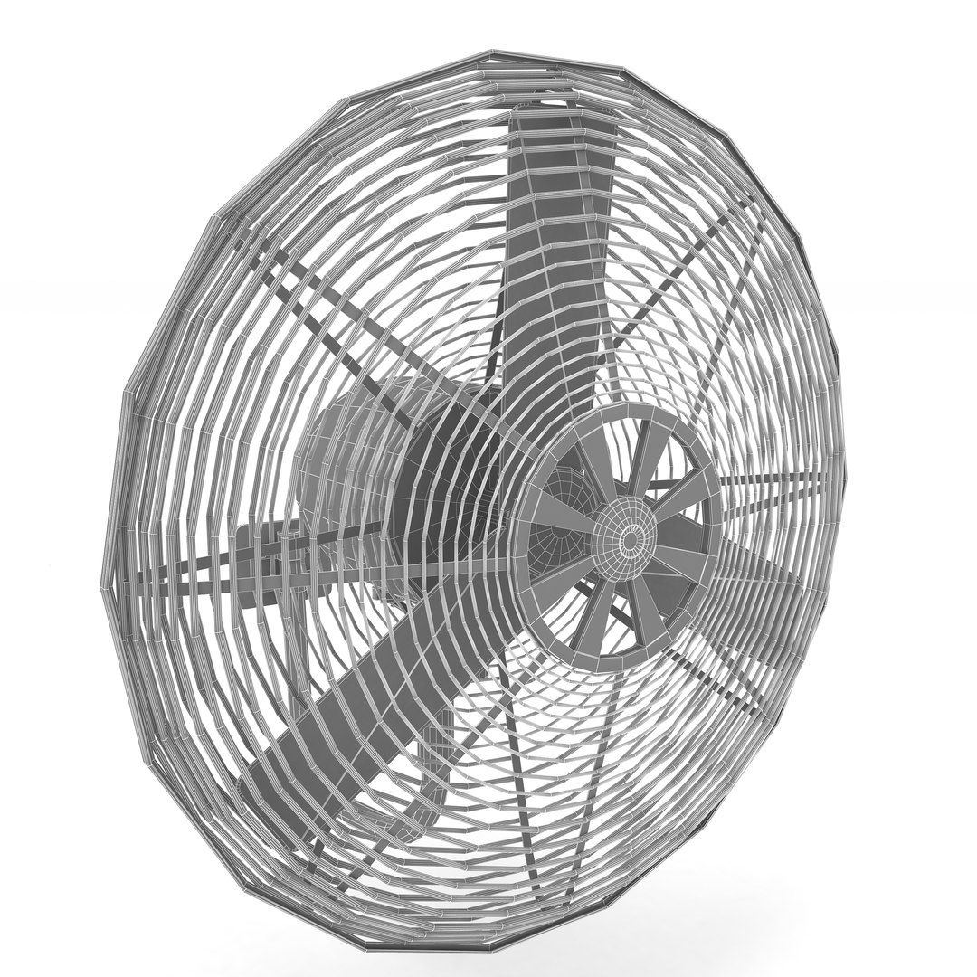 3D Wall Fan - TurboSquid 1894326