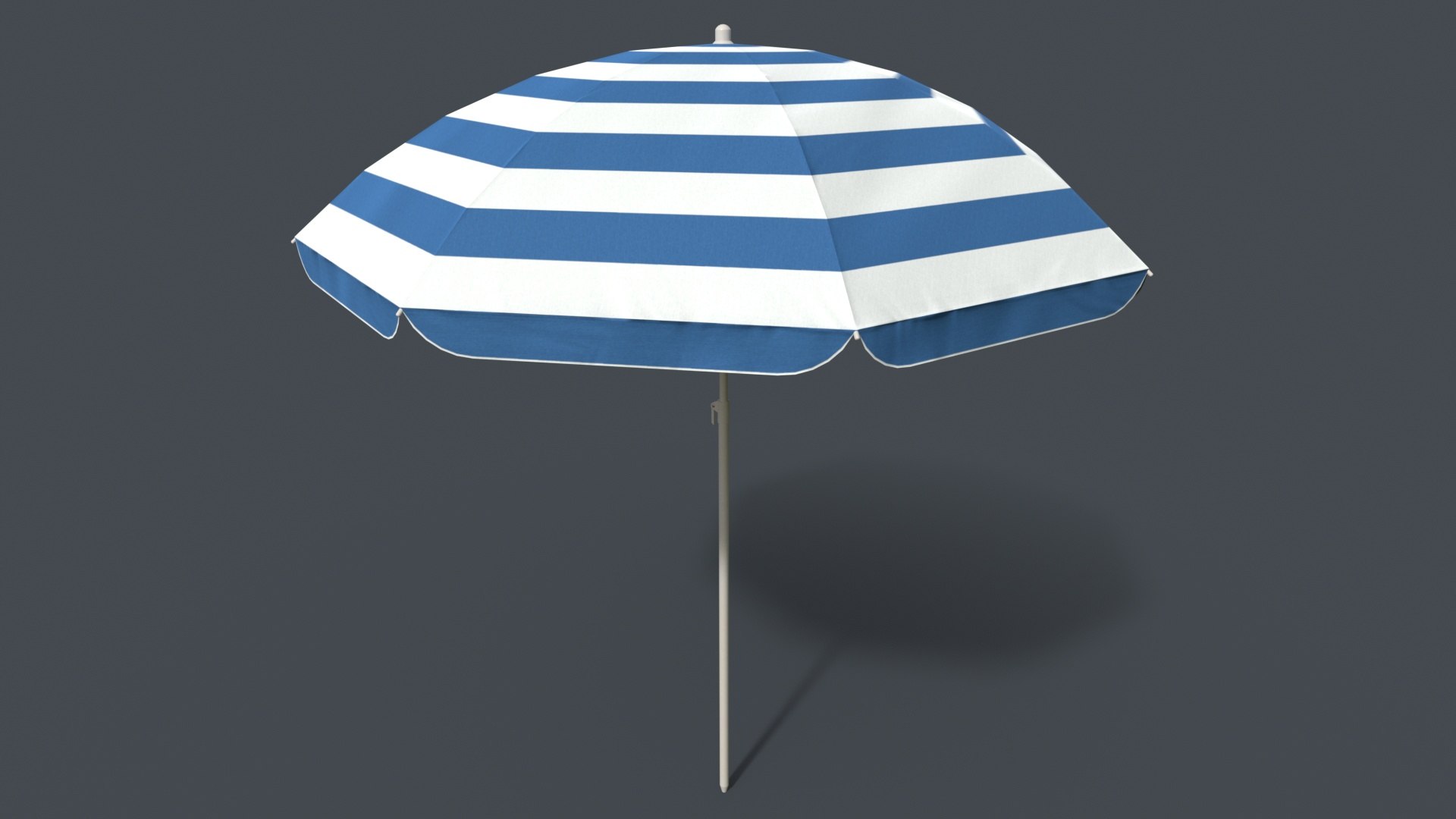 PBR Beach Parasol 3D model - TurboSquid 1990091