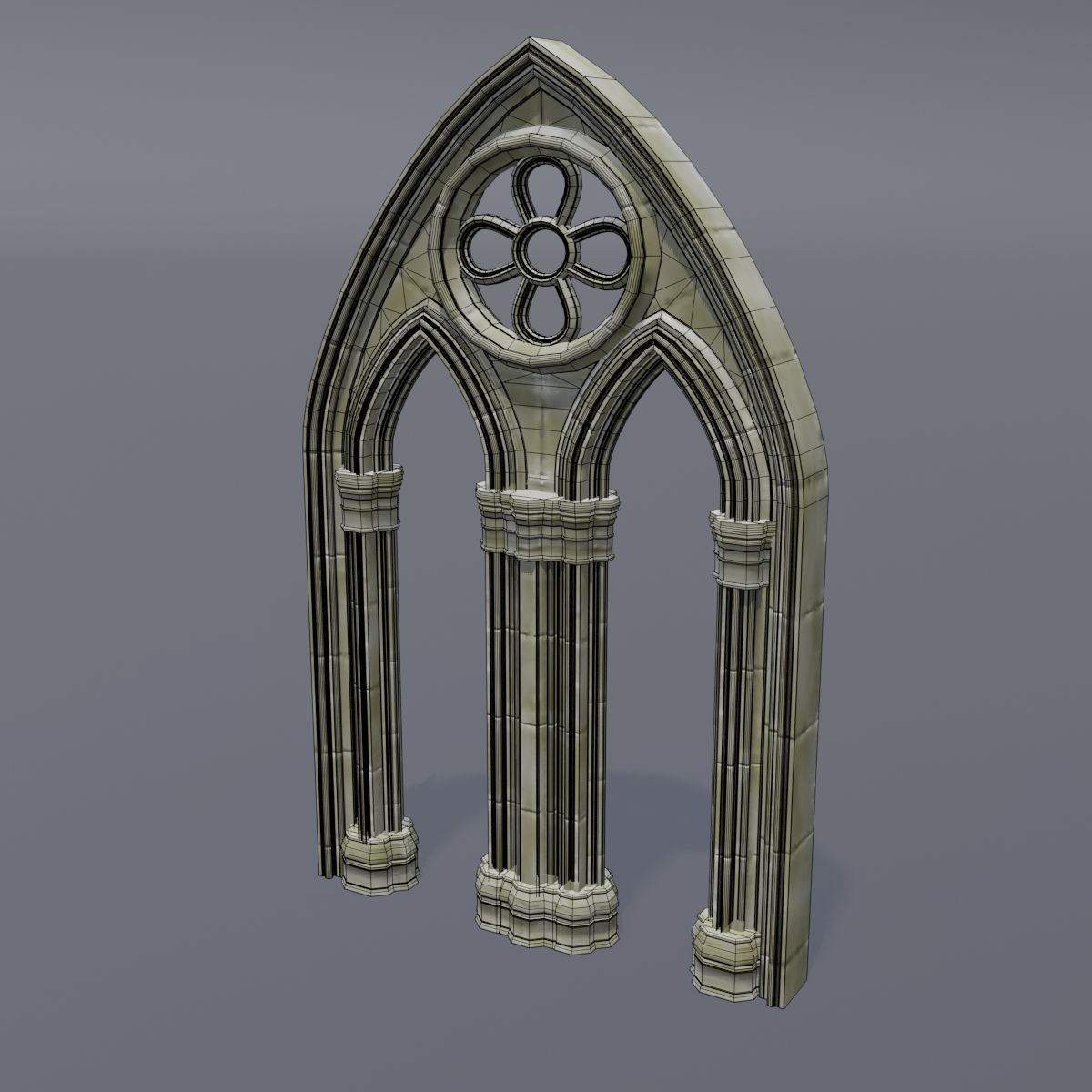 Gothic arch 3D - TurboSquid 1577213
