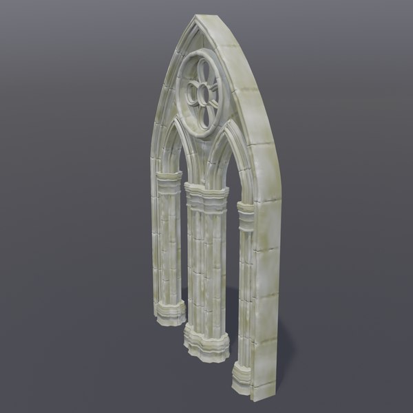 Gothic arch 3D - TurboSquid 1577213