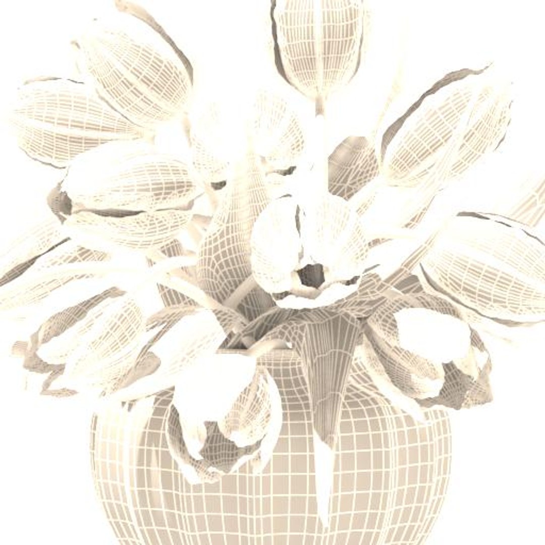 Maya Red Tulips Bouquet V3