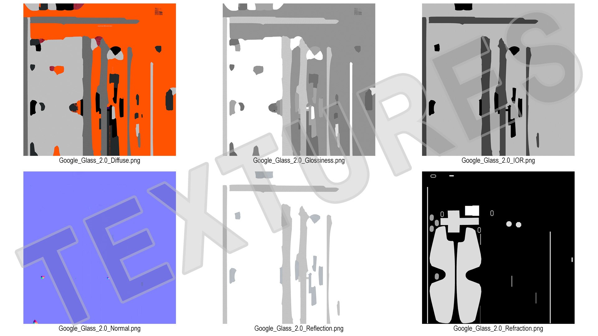3D New Google Smart Glasses Coral - TurboSquid 2031216