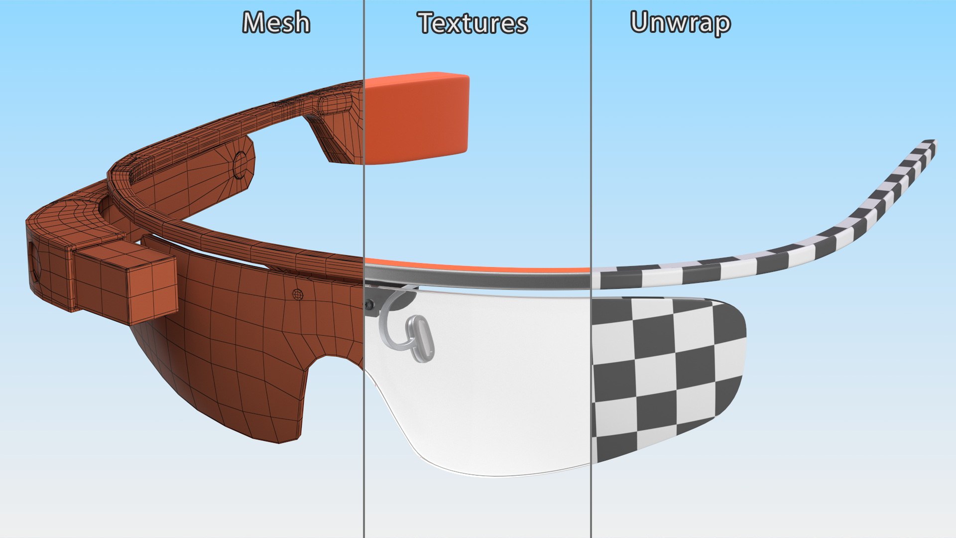 3D New Google Smart Glasses Coral - TurboSquid 2031216