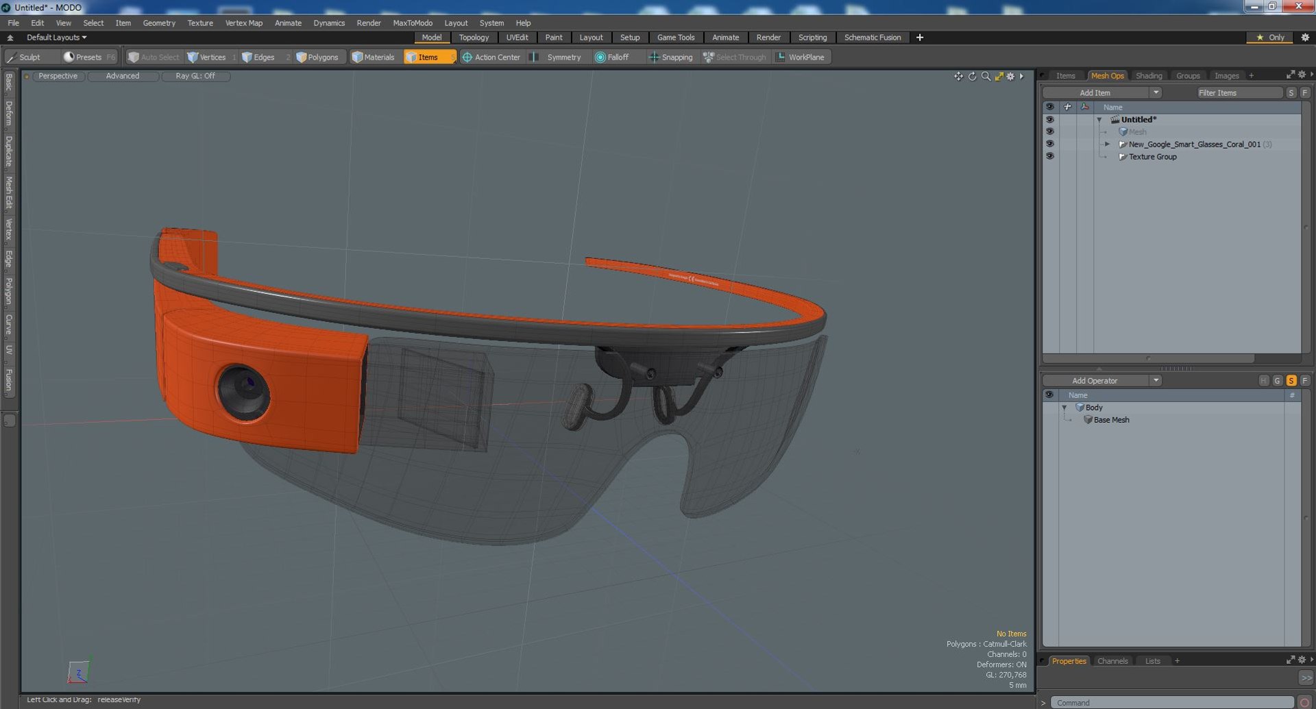 3D New Google Smart Glasses Coral - TurboSquid 2031216
