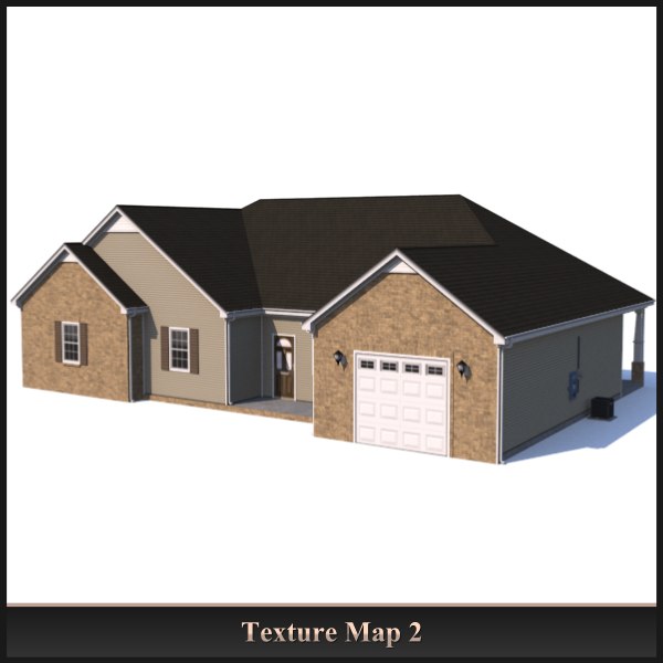 house residential home 3d model