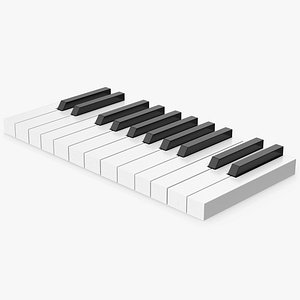3D Piano Key Models - Browse & Download Formats - TurboSquid
