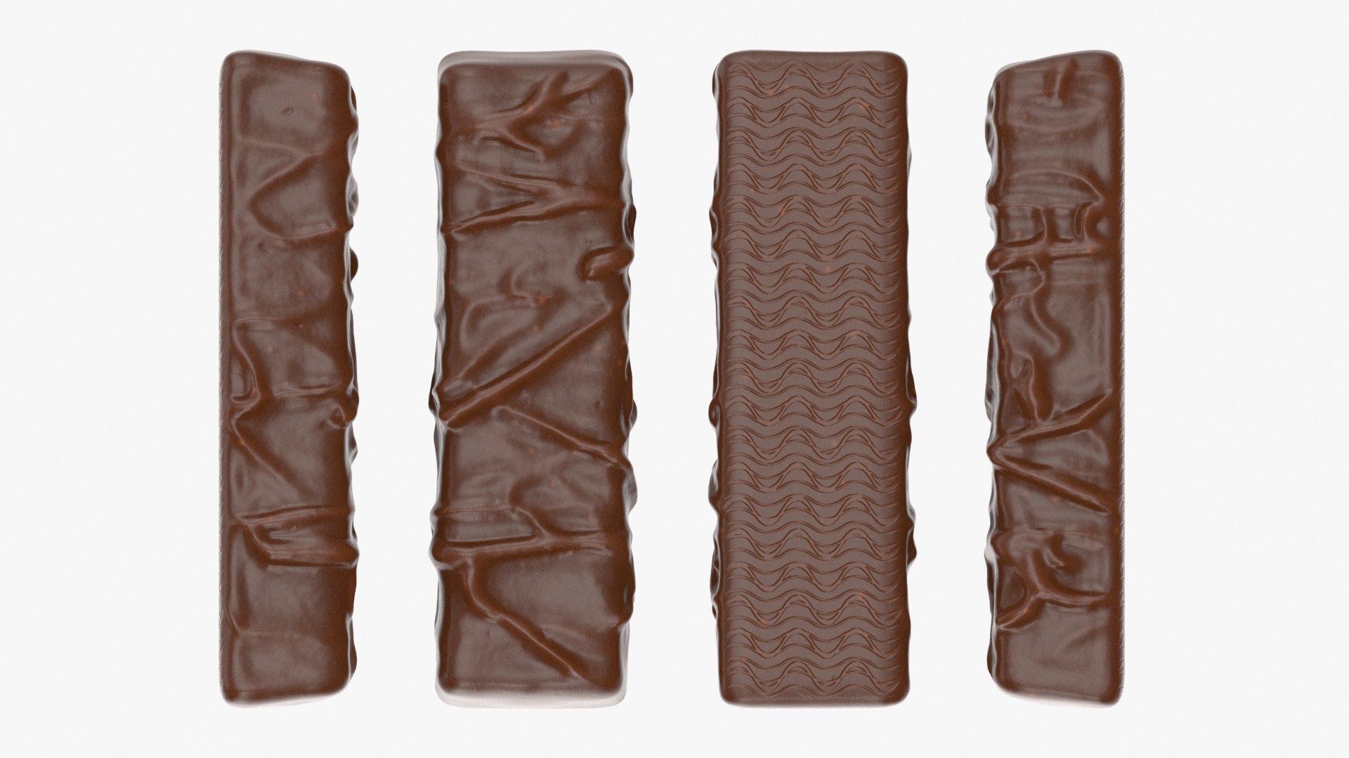 Chocolate Bar Collection 3D Model - TurboSquid 2509890