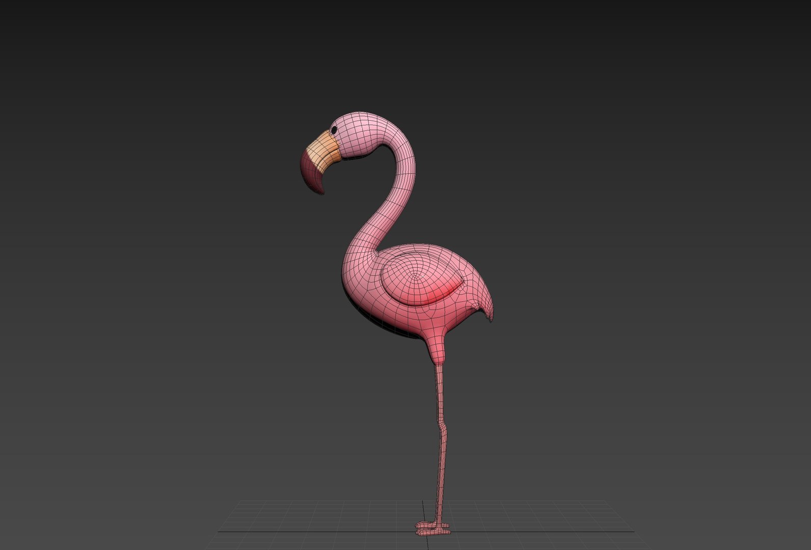 Character304 Flamingo 3D Model - TurboSquid 2213541