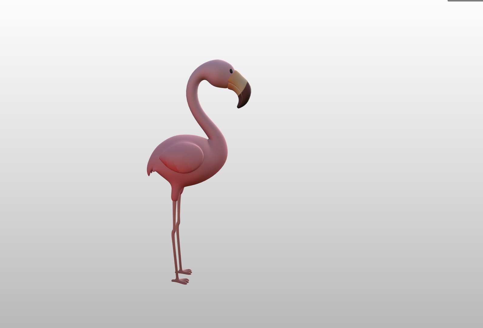 Character304 Flamingo 3D Model - TurboSquid 2213541