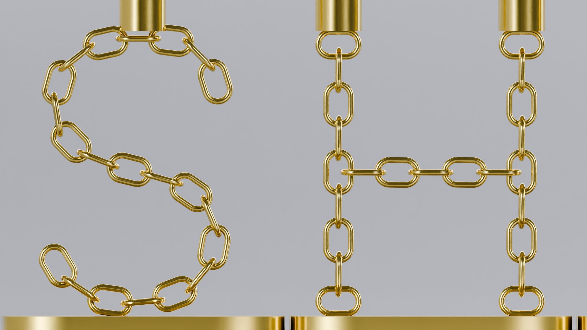 3D She Gold Candleholder 3D Model True Renders UV 4K PBR Textures ...