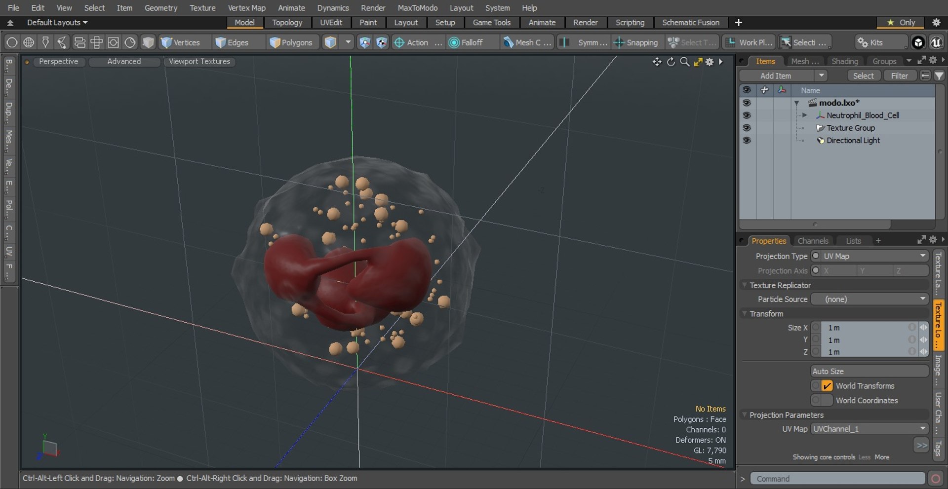 Neutrophil Blood Cell 3D Model - TurboSquid 2129033